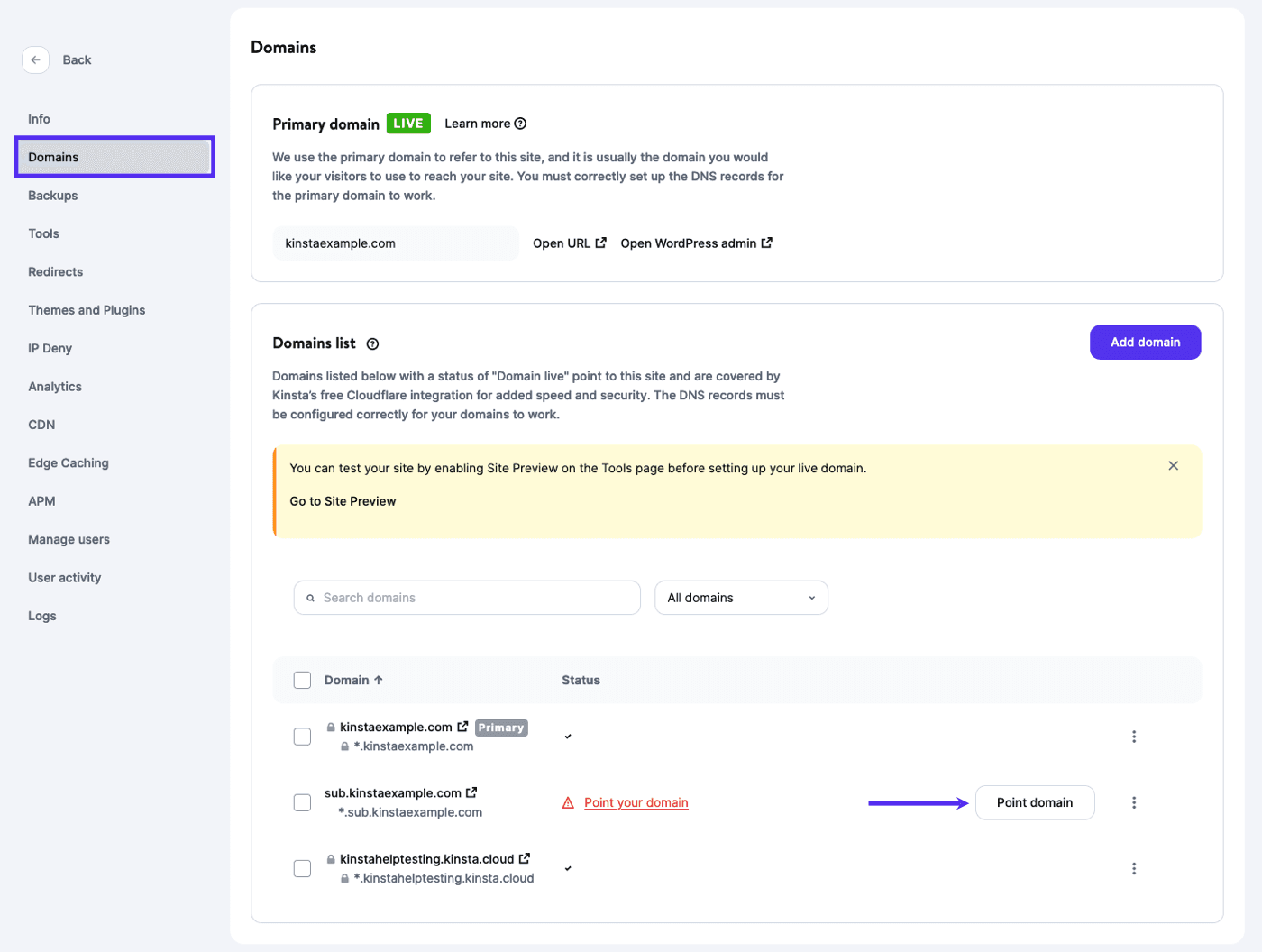 ドメインとDNS｜Kinsta®