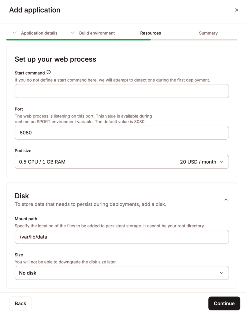 Get Started - Add Application - Kinsta® Docs