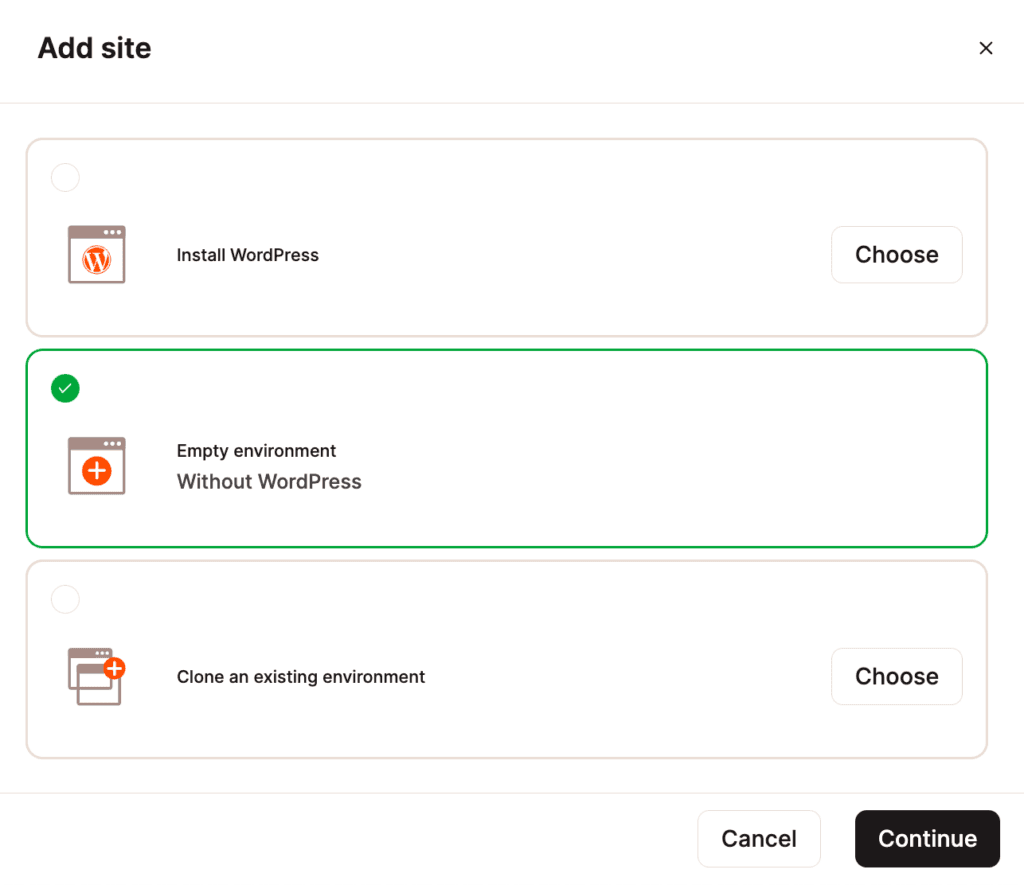 Get Started - Add Site - Kinsta® Docs