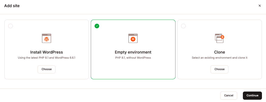 Get Started - Add Site - Kinsta® Docs