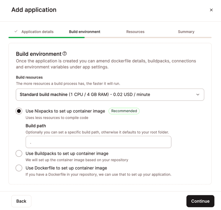 Get Started - Add Application - Kinsta® Docs