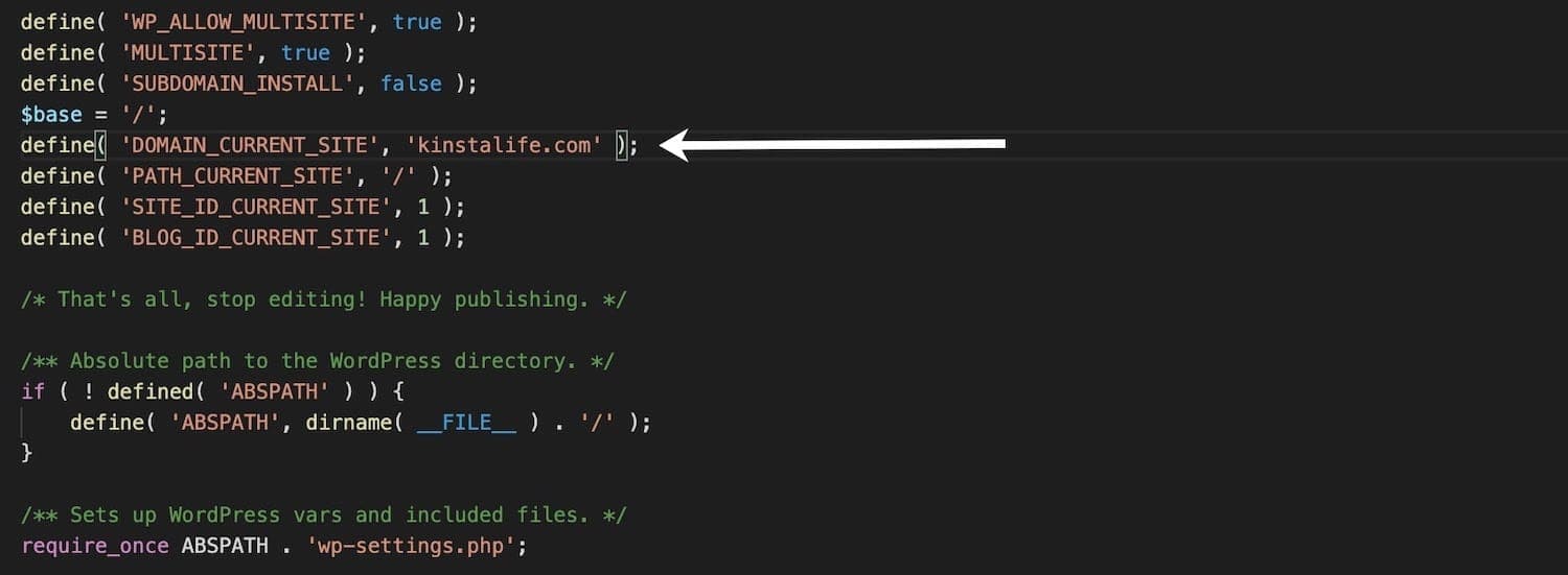 Get Started - Multisite Network - Kinsta® Docs