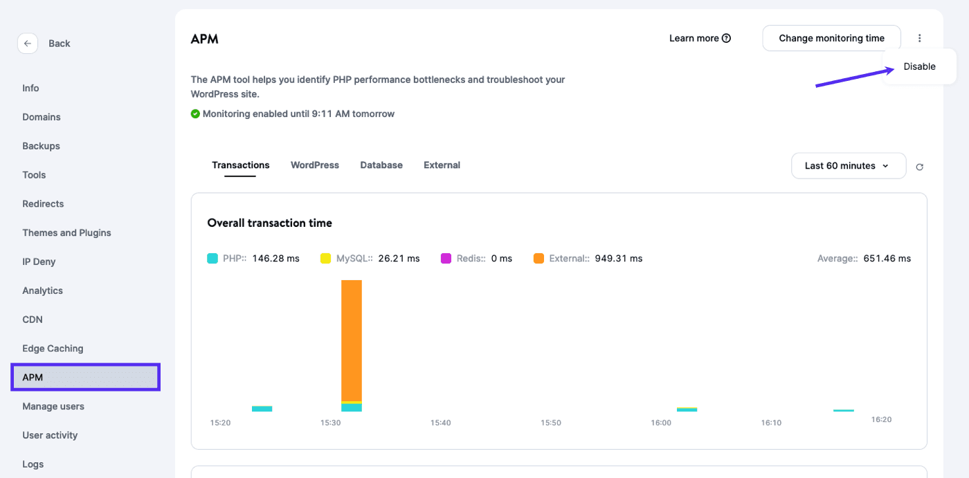 Monitoring - Kinsta's APM Tool - Kinsta® Docs