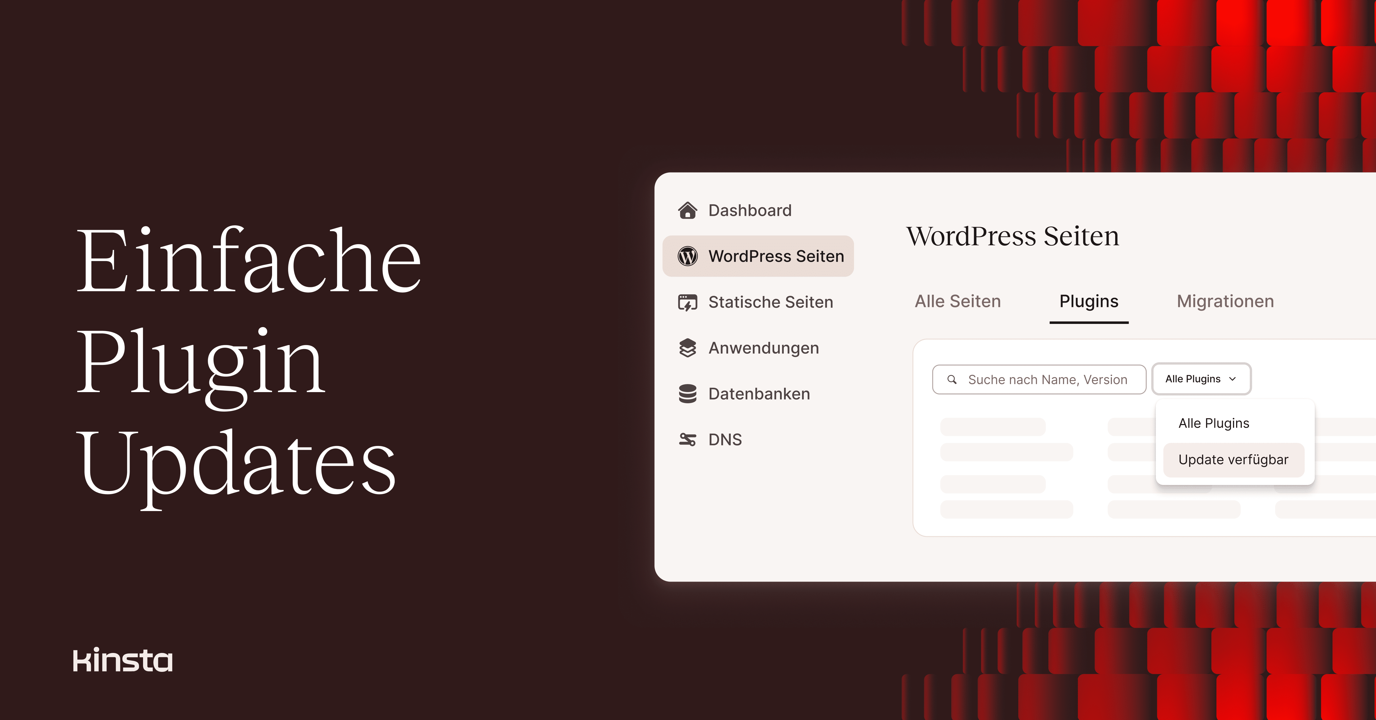 Plugin-Updates für mehrere Websites in MyKinsta leicht gemacht