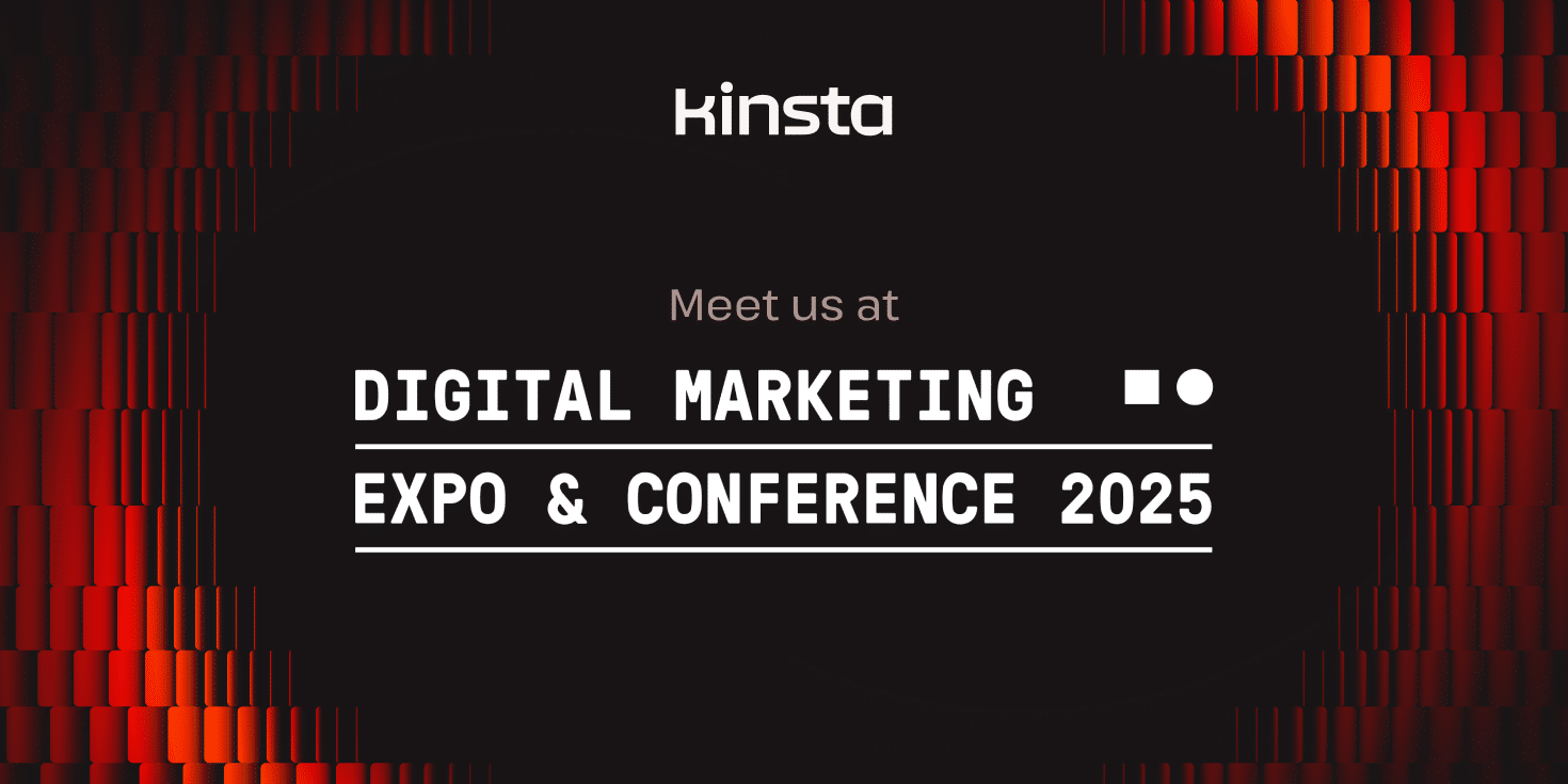 Triff Kinsta auf der DMEXCO 2025 - Kinsta®