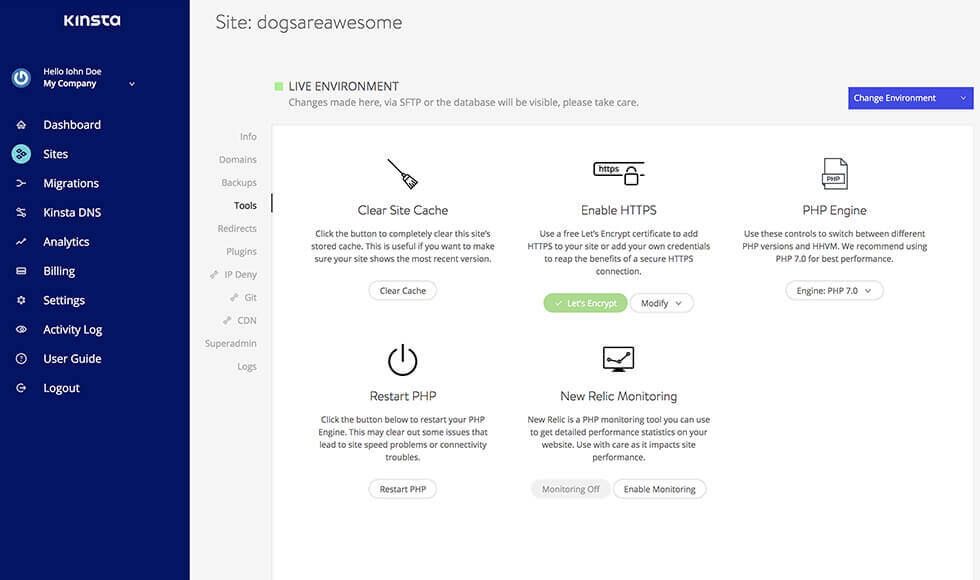 Kinsta Managed WordPress Hosting - Powered By Google Cloud