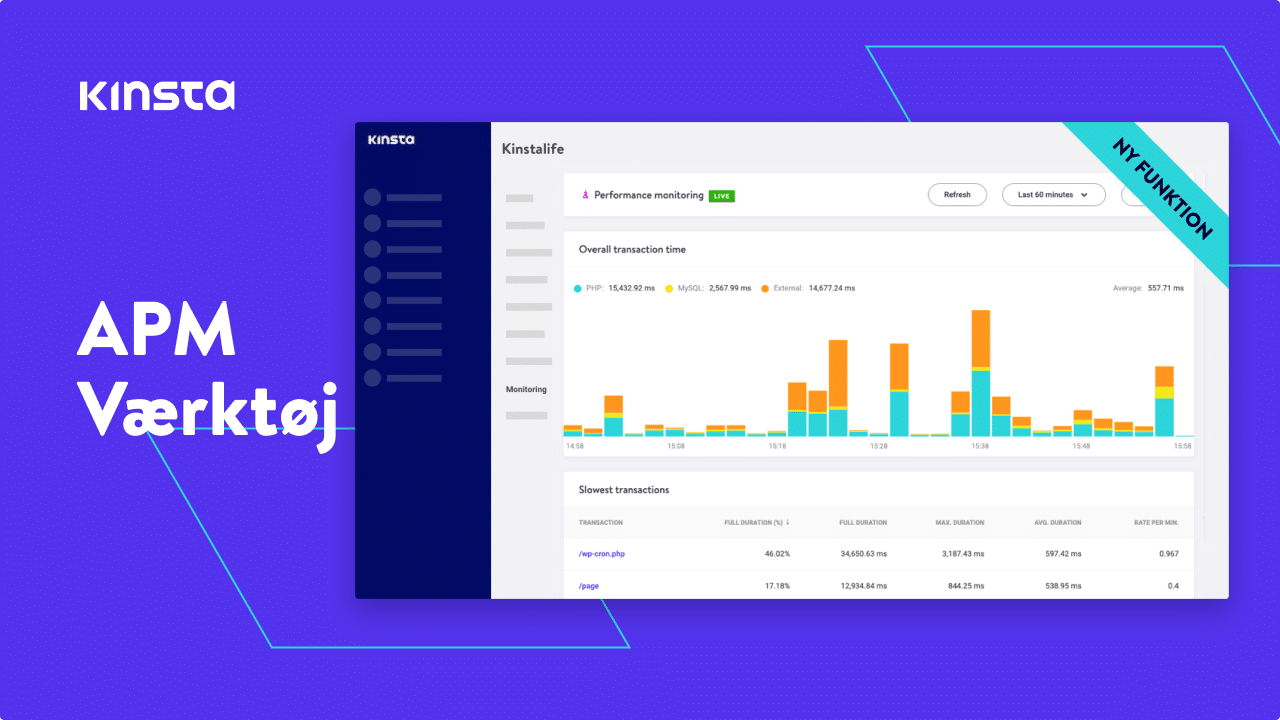Kinsta Apm Tool Application Monitoring Tool Til Wordpress