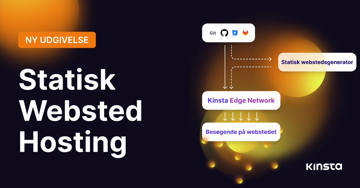 Gratis Statisk Webstedshosting - Kinsta®