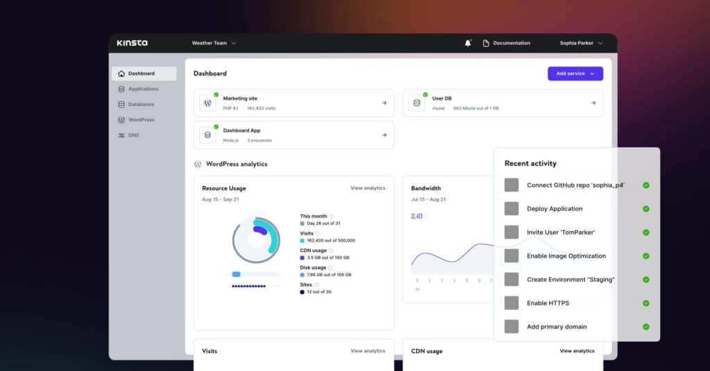Una nueva Concepción de la Gestión de Sitios, Aplicaciones y Bases de ...