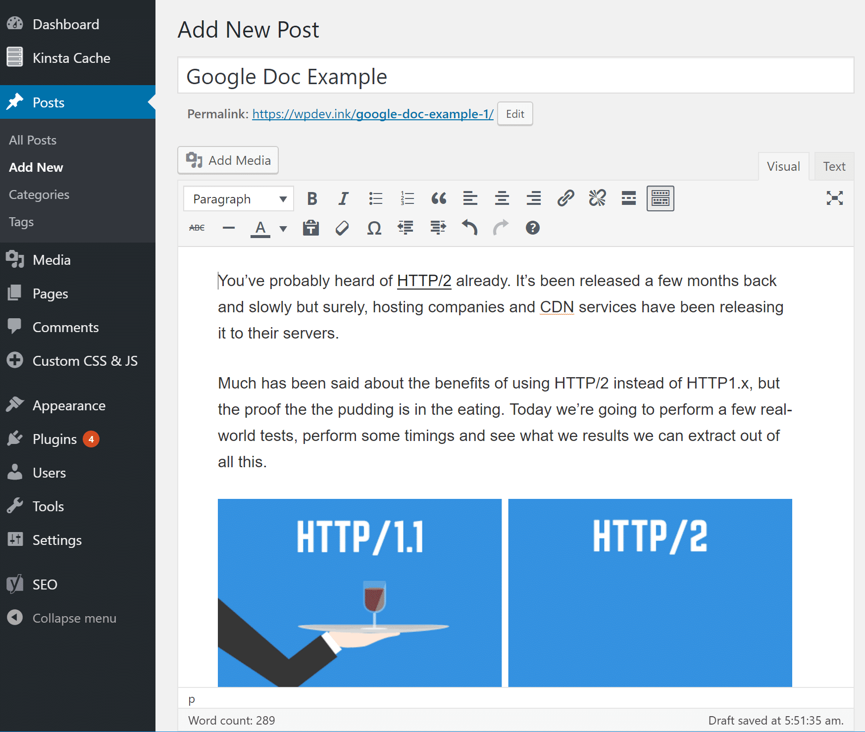Google Docs vers WordPress - 7 trucs et astuces que vous devez savoir