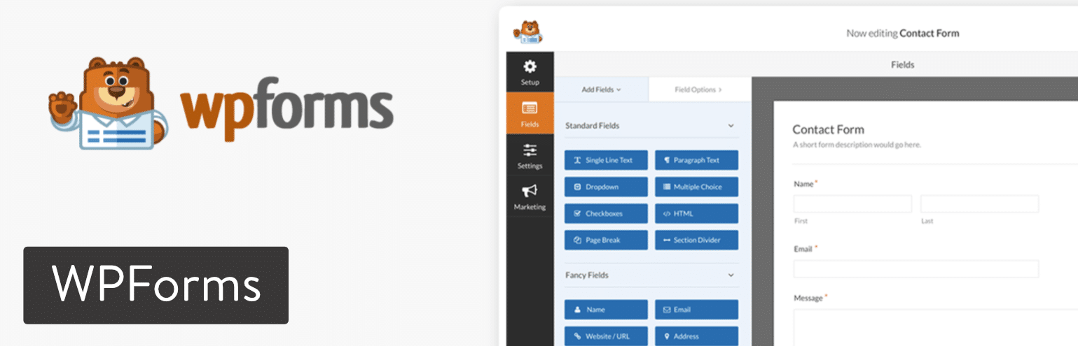18 Meilleurs plugins de formulaire de contact WordPress (Testés et ...