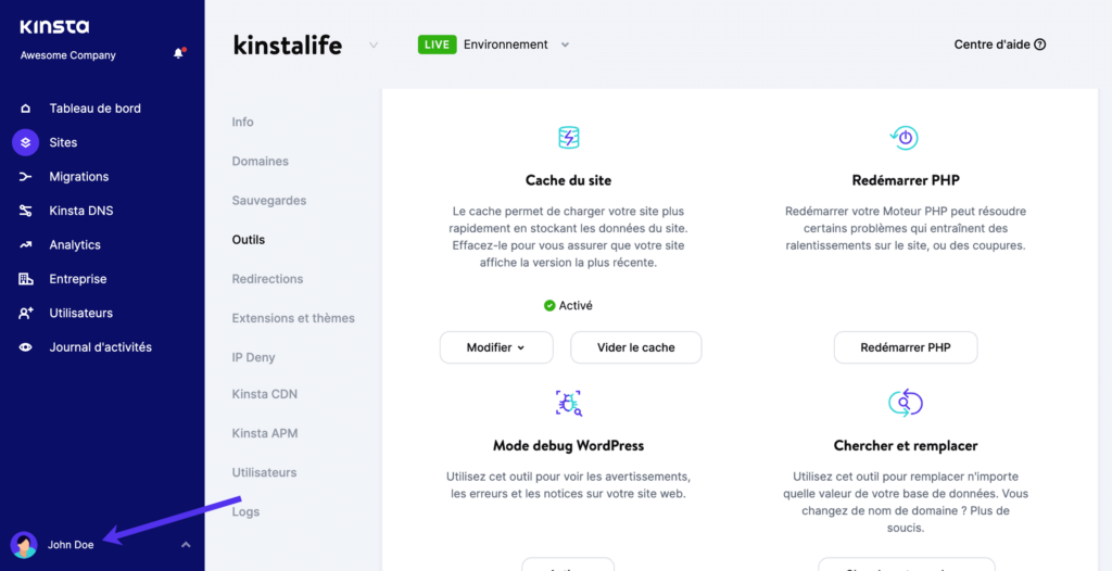 Nouvelle authentification à deux facteurs (2FA) et améliorations de MyKinsta