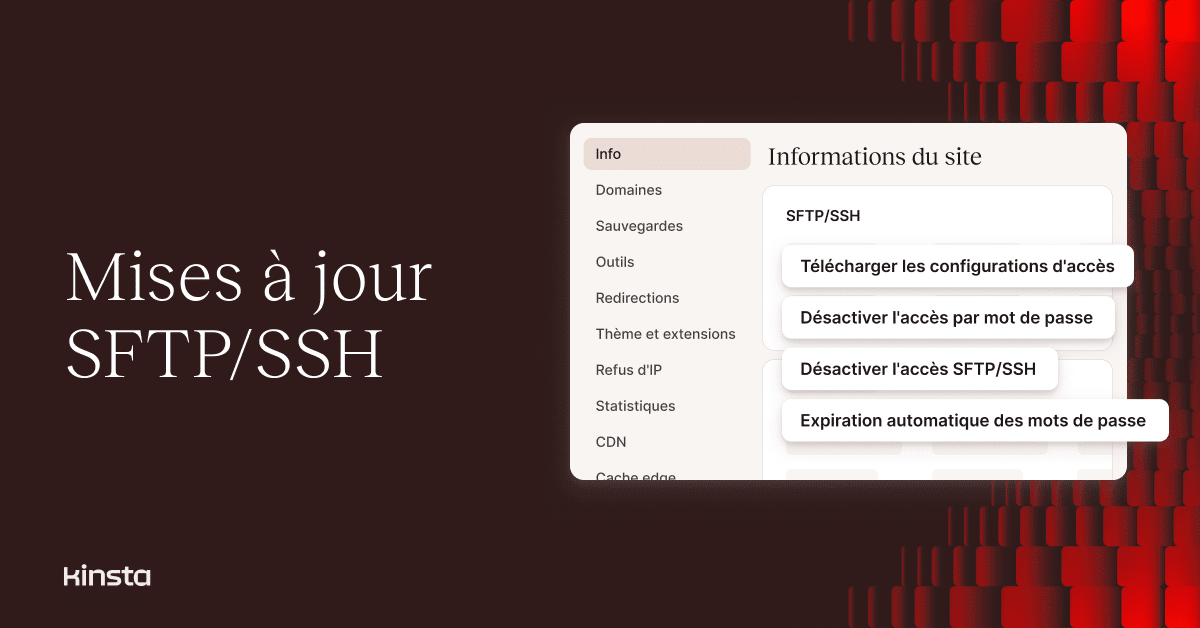 Kinsta Offre Plus De Possibilités Pour Gérer Laccès Sftp Ssh à Wordpress Kinsta®