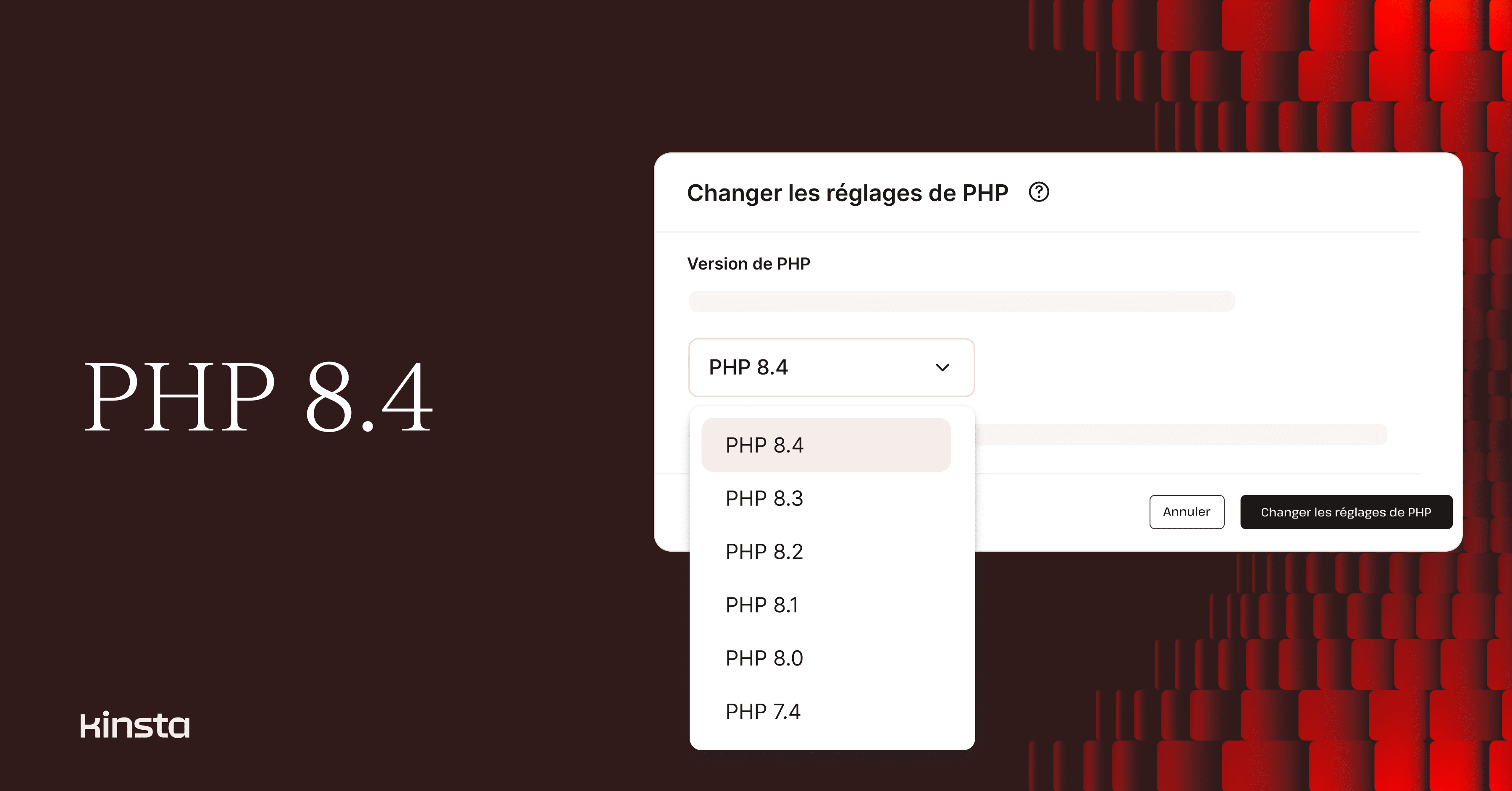 PHP 8.4 est désormais disponible pour les clients WordPress de Kinsta