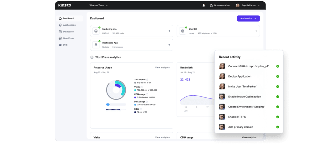 Hosting PostgreSQL Semplice e Potente - Kinsta®