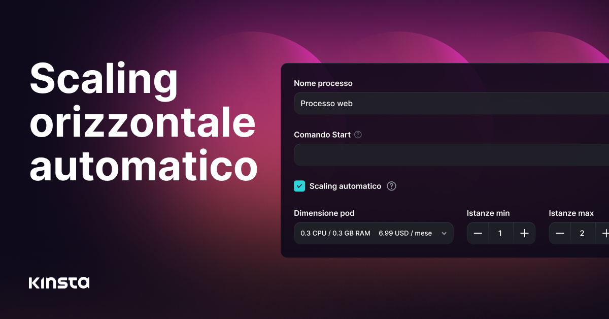 Lo scaling automatico aiuta le applicazioni a tenere il passo con la ...
