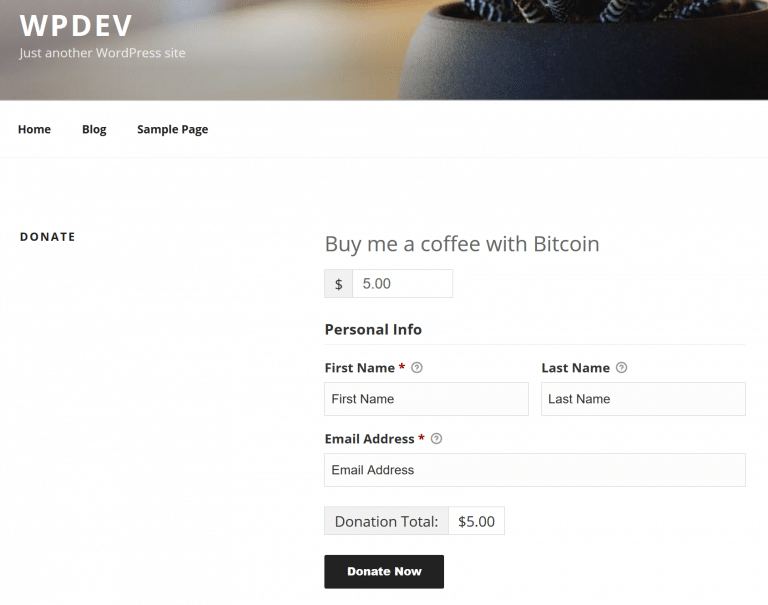 How to Add a Bitcoin Donate Button to Your WordPress Site