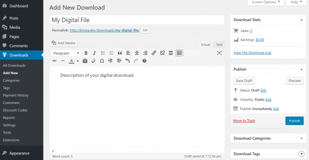 Easy Digital Downloads Tutorial for WordPress (In-Depth)