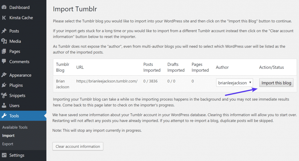How to Import Tumblr to WordPress (Quick and Easy)