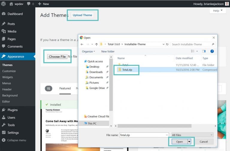 How to Install and Optimize the Total WordPress Theme