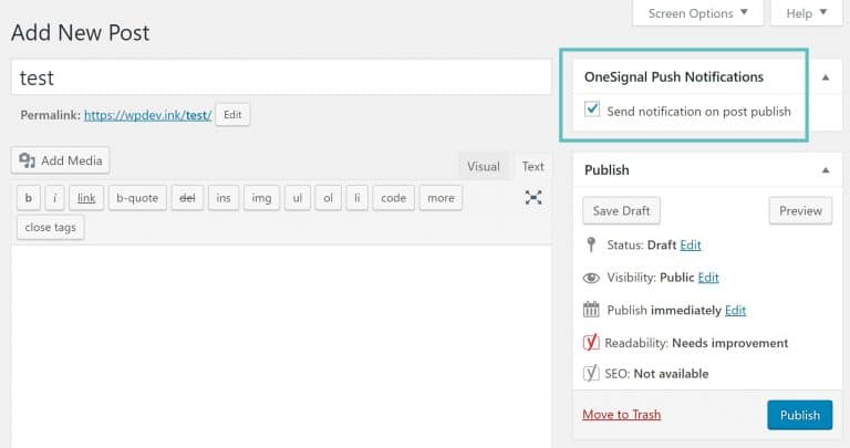 How to Set up Free WordPress Push Notifications