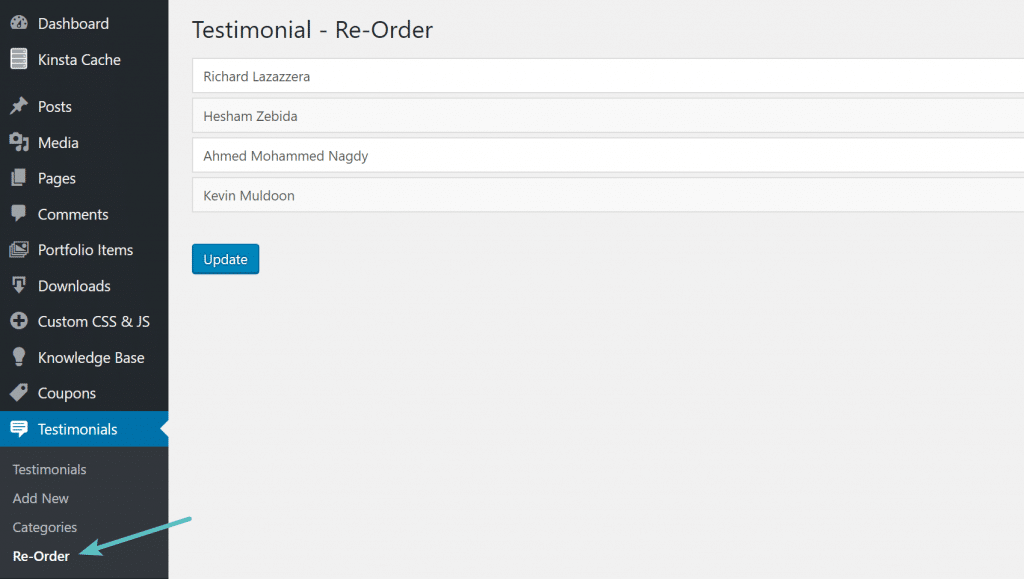 How to Reorder Posts in WordPress and WooCommerce