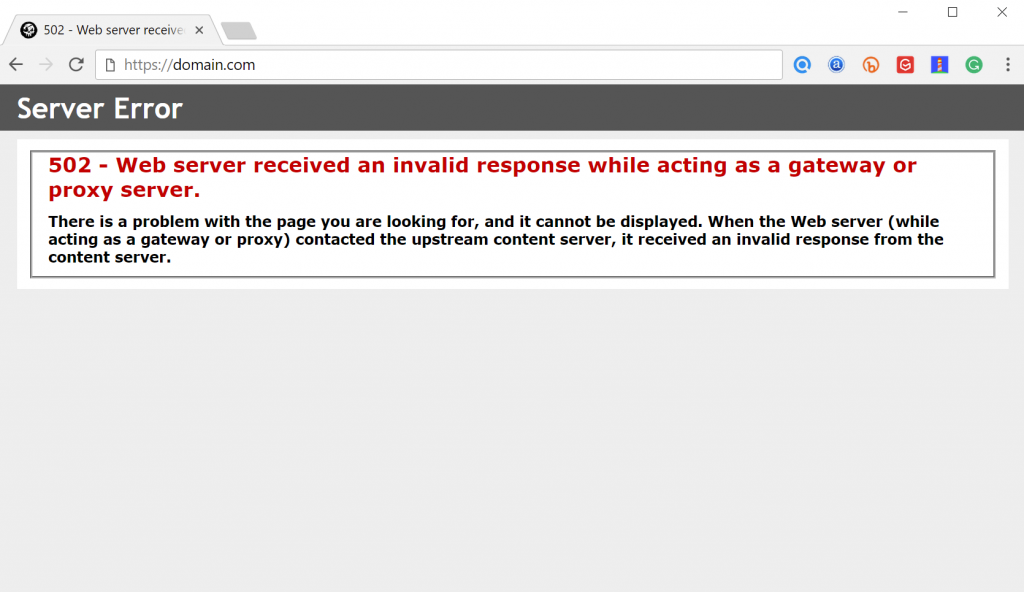 How To Fix A 502 Bad Gateway Error On Your WordPress Site WIREDGORILLA