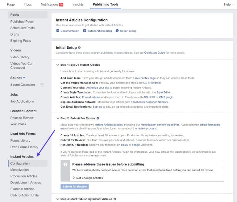 Facebook Instant Articles How To Setup With Wordpress