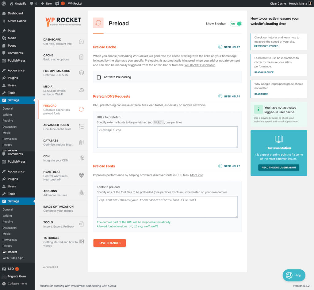 Kinsta and WP Rocket: Now Speeding up WordPress Together