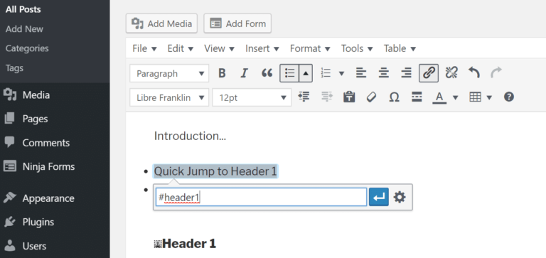 How to Create Anchor Links in WordPress (3 Easy Methods)