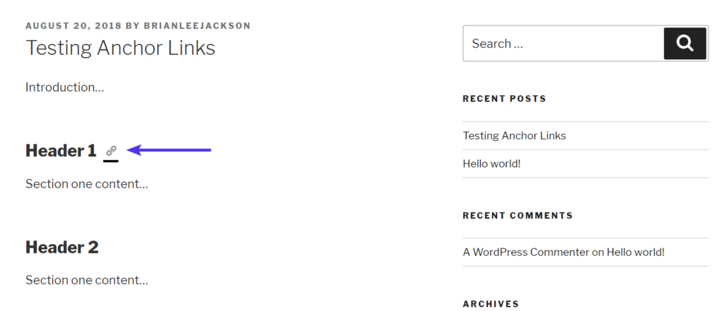 How to Create Anchor Links in WordPress (3 Easy Methods)