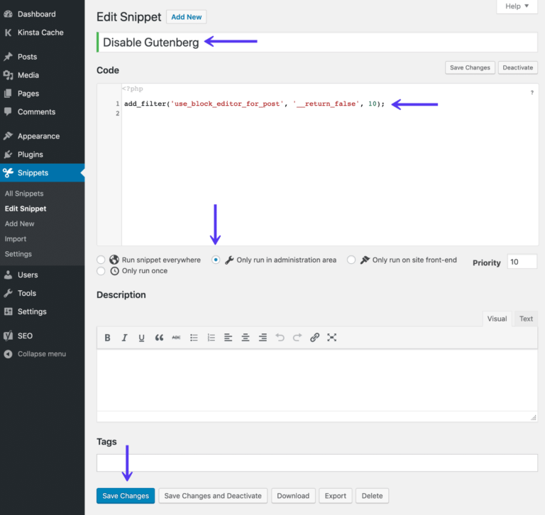 How To Disable The Gutenberg Wordpress Editor Need More Time