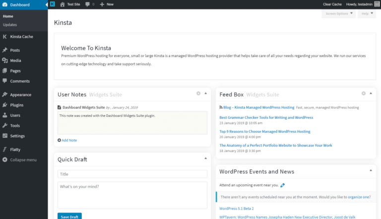 How to Create a WordPress Custom Dashboard for Yourself or Clients