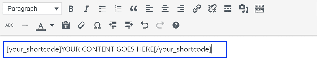Mangel Nach Vorne Entdecken Wordpress Text Box Shortcode Abnormal Seine 