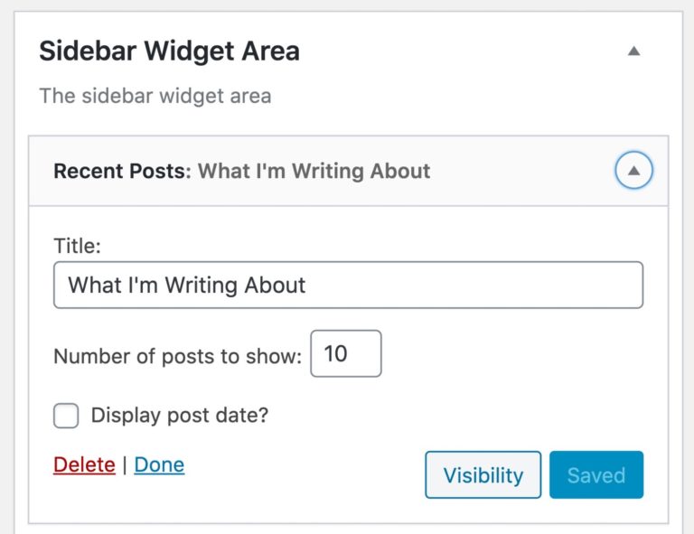 Wordpress Widgets How To Add And Use Them Complete Guide