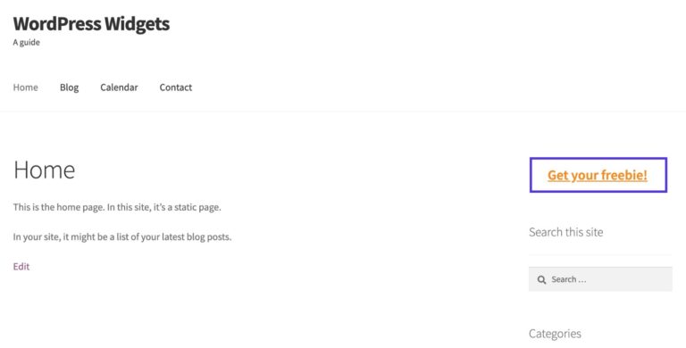 WordPress Widgets: how to add & use them (Complete Guide)