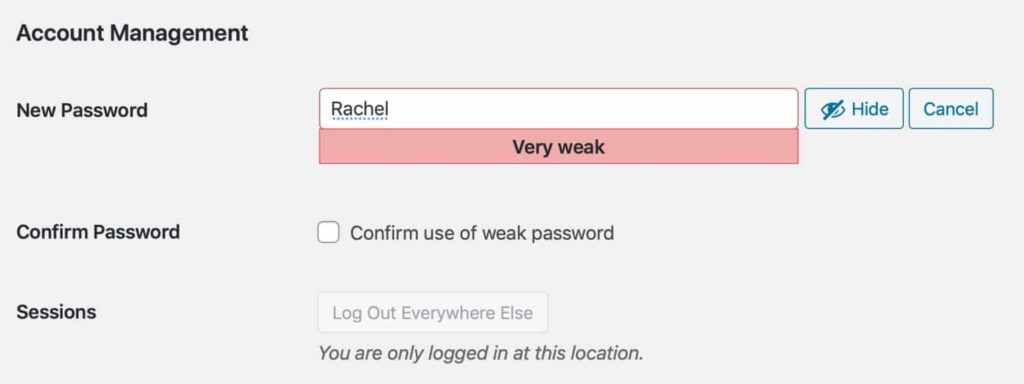 How to Quickly Change (Or Reset) WordPress Passwords