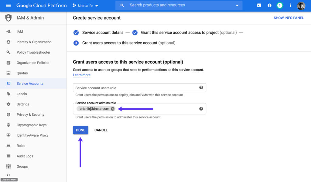 Set Up a Google Cloud Storage Bucket for External Backups
