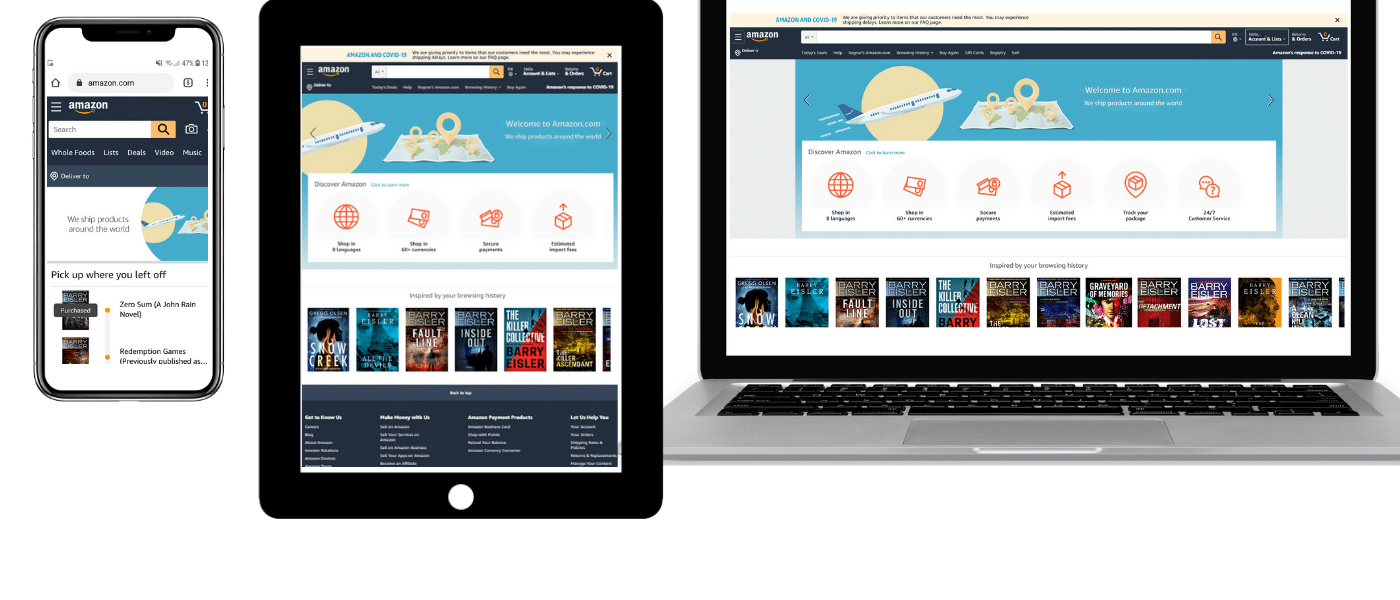 Responsive Design Examples Ipad Iphone Copaxdepot