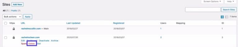 How To Revert a WordPress Multisite to a Single-Site