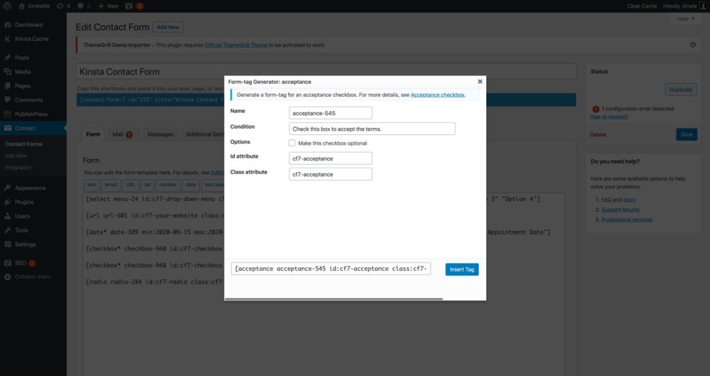 How to Configure Contact Form 7 for Your WordPress Site