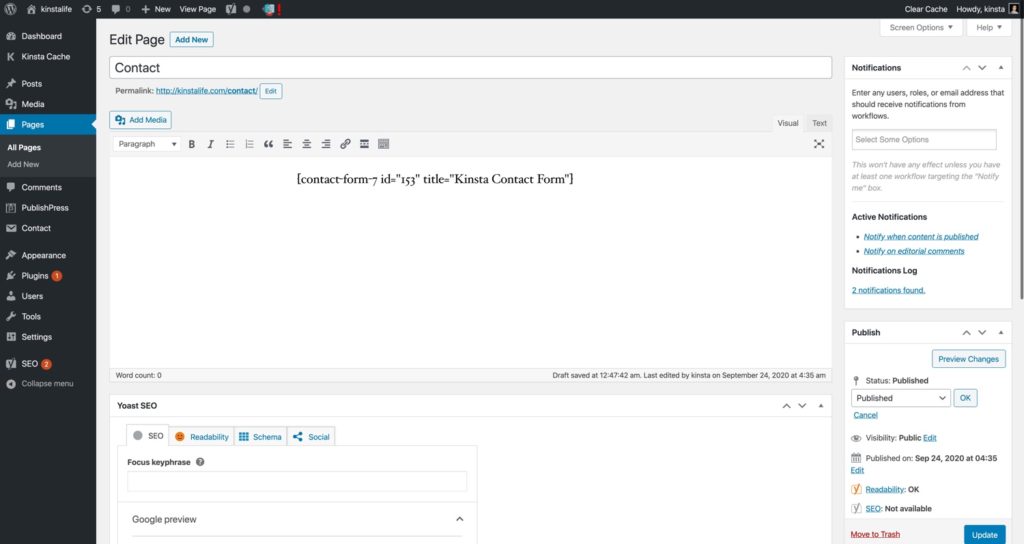 How to Configure Contact Form 7 for Your WordPress Site