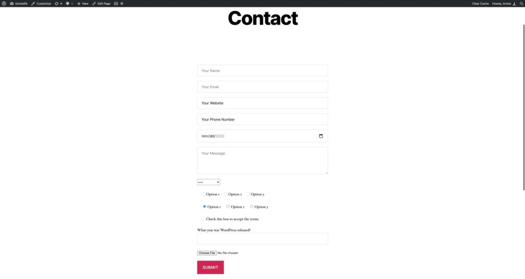 How to Configure Contact Form 7 for Your WordPress Site