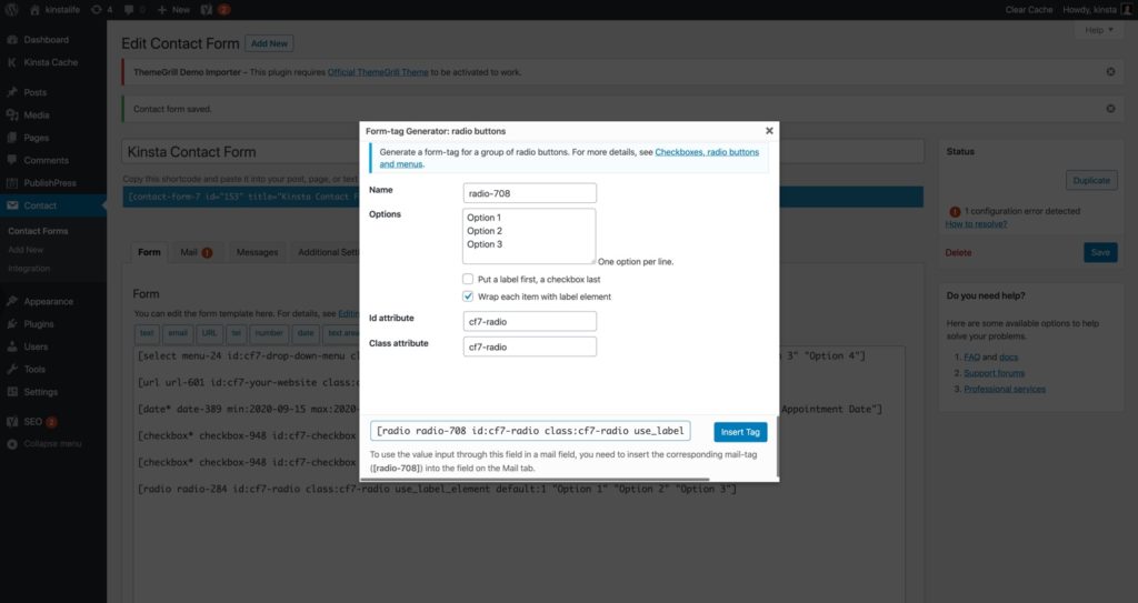 How to Configure Contact Form 7 for Your WordPress Site