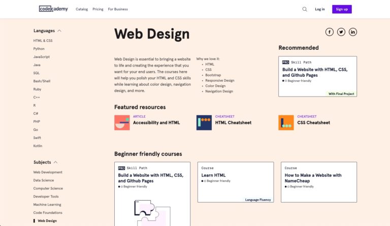 20 Best Web Design Courses in 2025 🧑‍🏫 (Free and Paid)