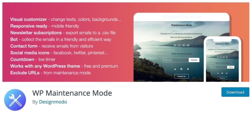 WordPress Maintenance Mode – Troubleshooting and Customizing