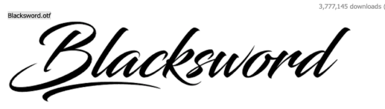 47 Calligraphy Fonts for Adding Style and Interest to Your Site