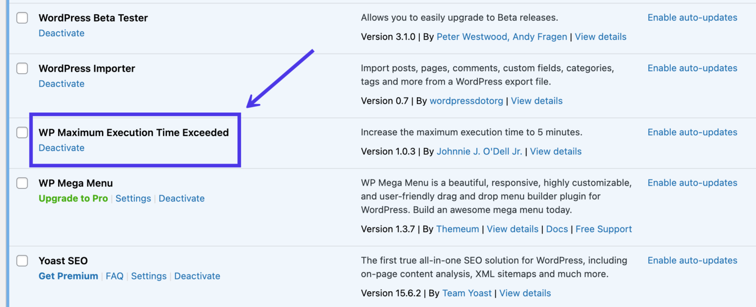 How To Fix The Wordpress Max Execution Time Fatal Error
