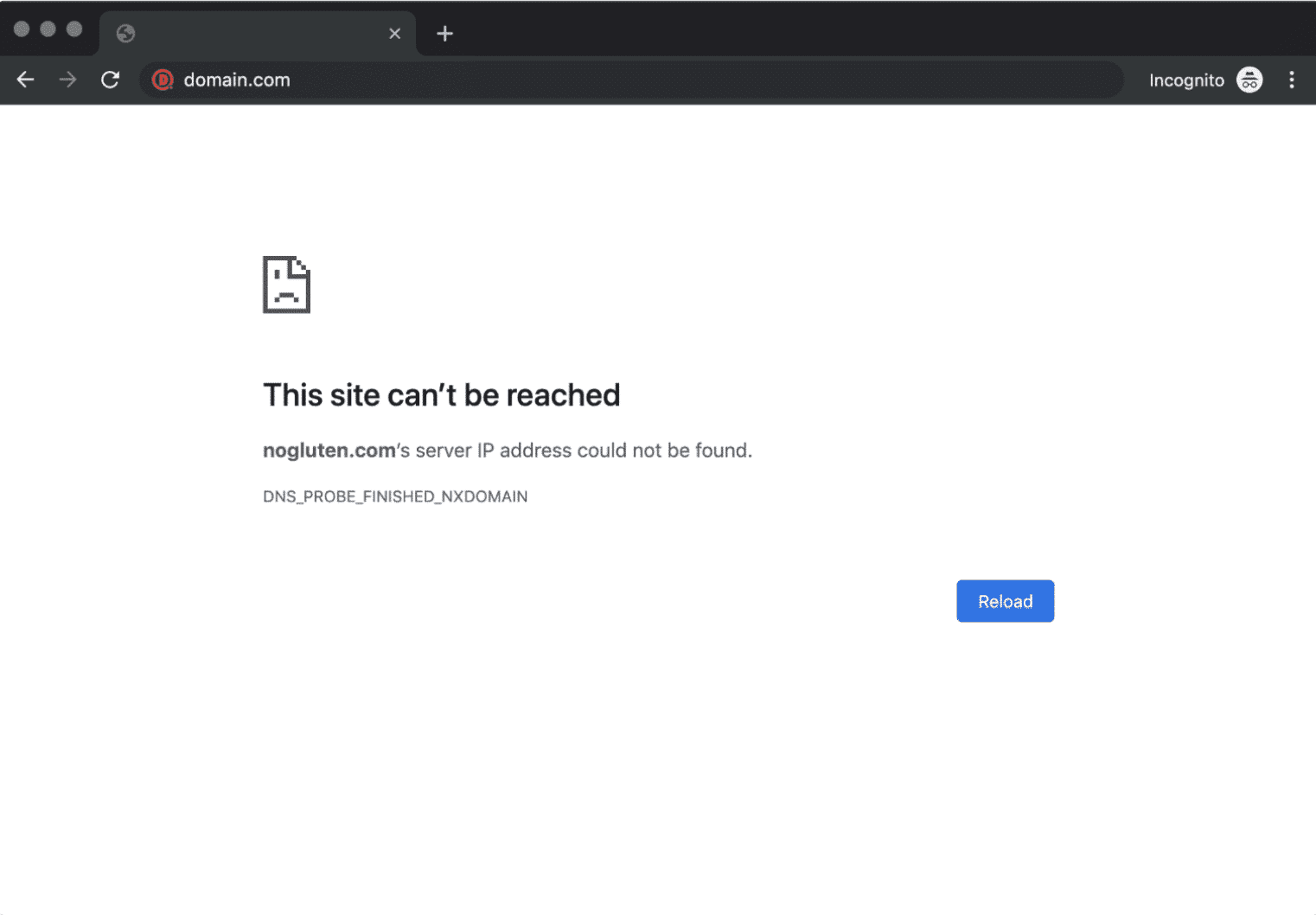 The Site Can T Be Reached Google Chrome UnBrick ID