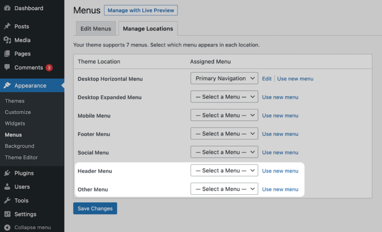 An In Depth Guide To Create And Customize A Wordpress Menu